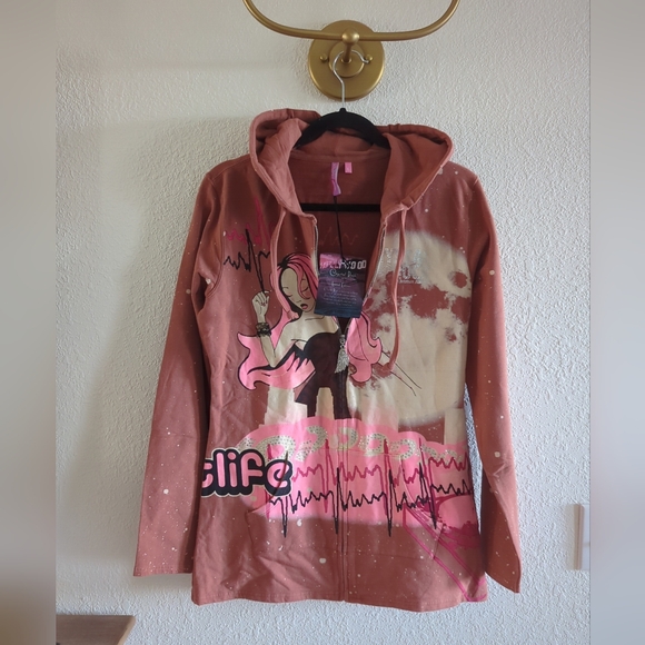 Christian Audigier | Tops | Crystal Rock Christian Audigier Shiny Night ...